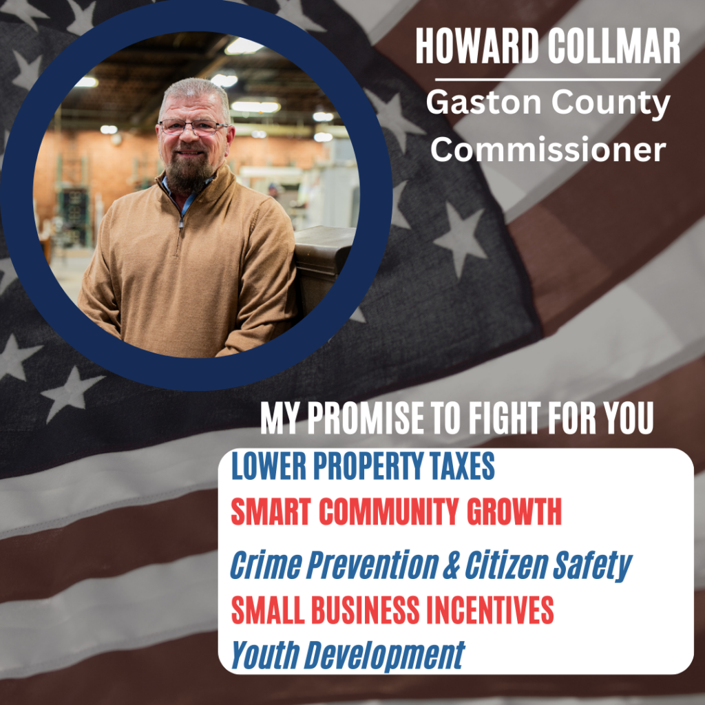 Get Involved – Howard Collmar For Gaston County Commissioner