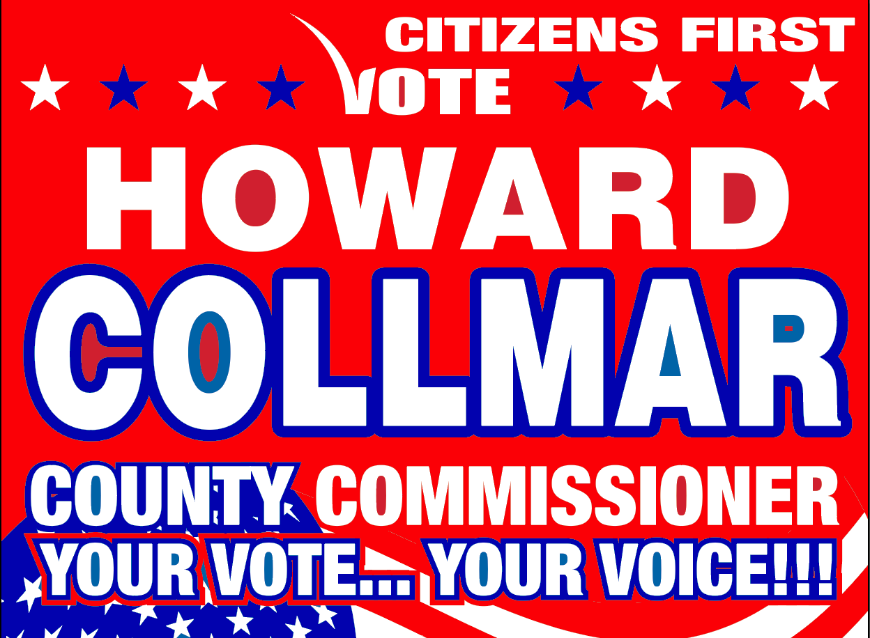 Your Voice… Your VOTE! – Howard Collmar For Gaston County Commissioner